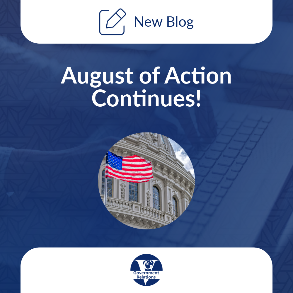 August of Action Continues: Key Meetings with Sen. John Thune, Chairman ...