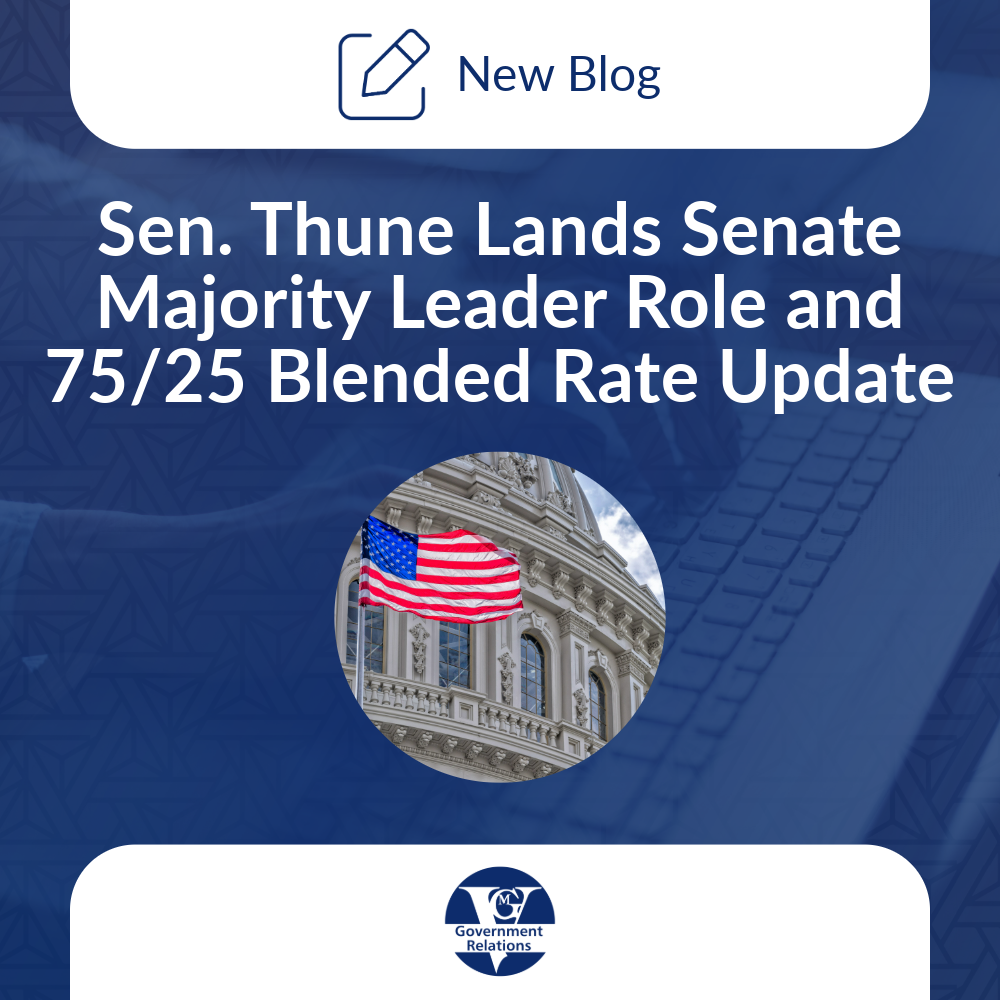 Sen. Thune Lands Senate Majority Leader Role While Support for H.R.5555 ...