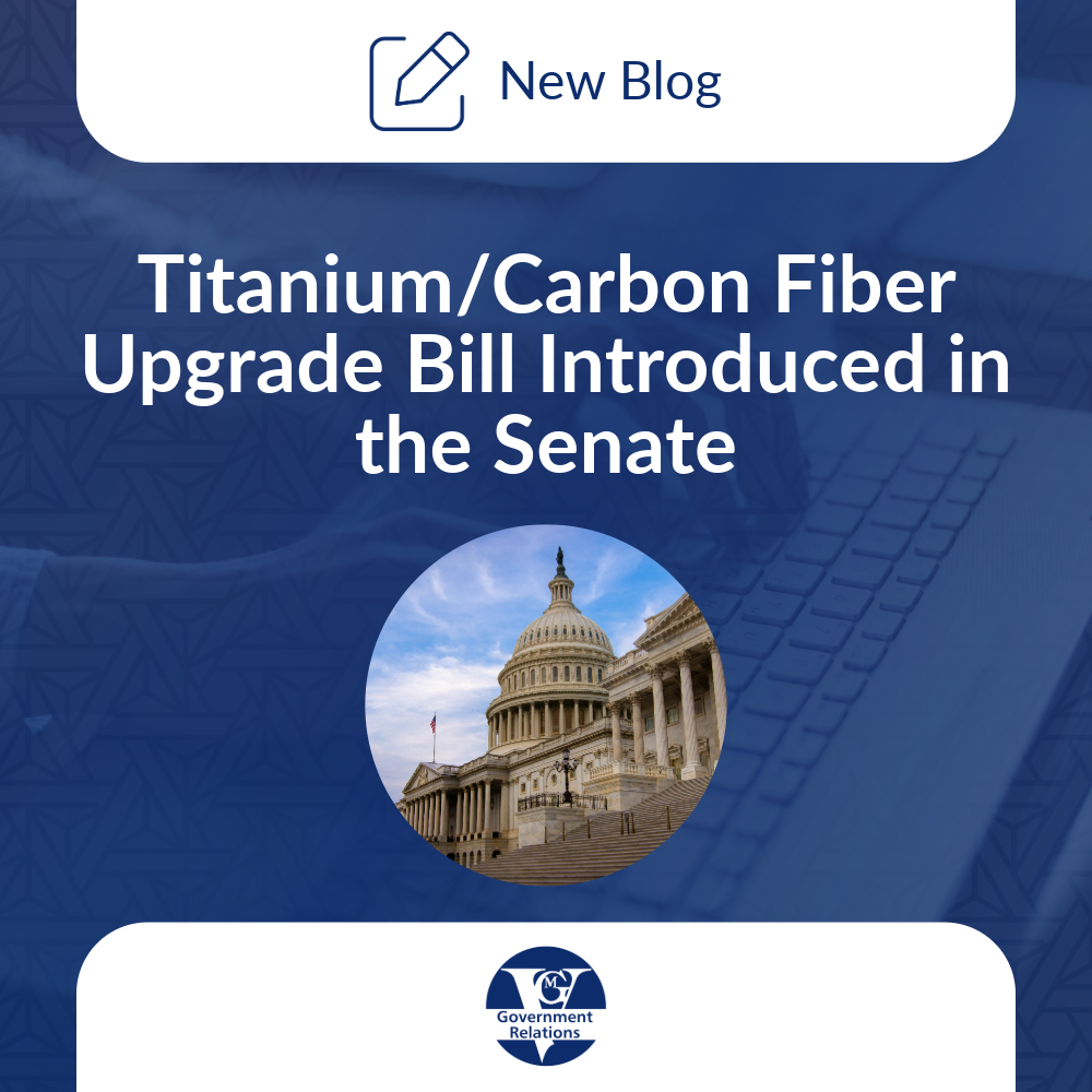 Breaking: Titanium/Carbon Fiber Upgrade Bill Introduced in the Senate ...
